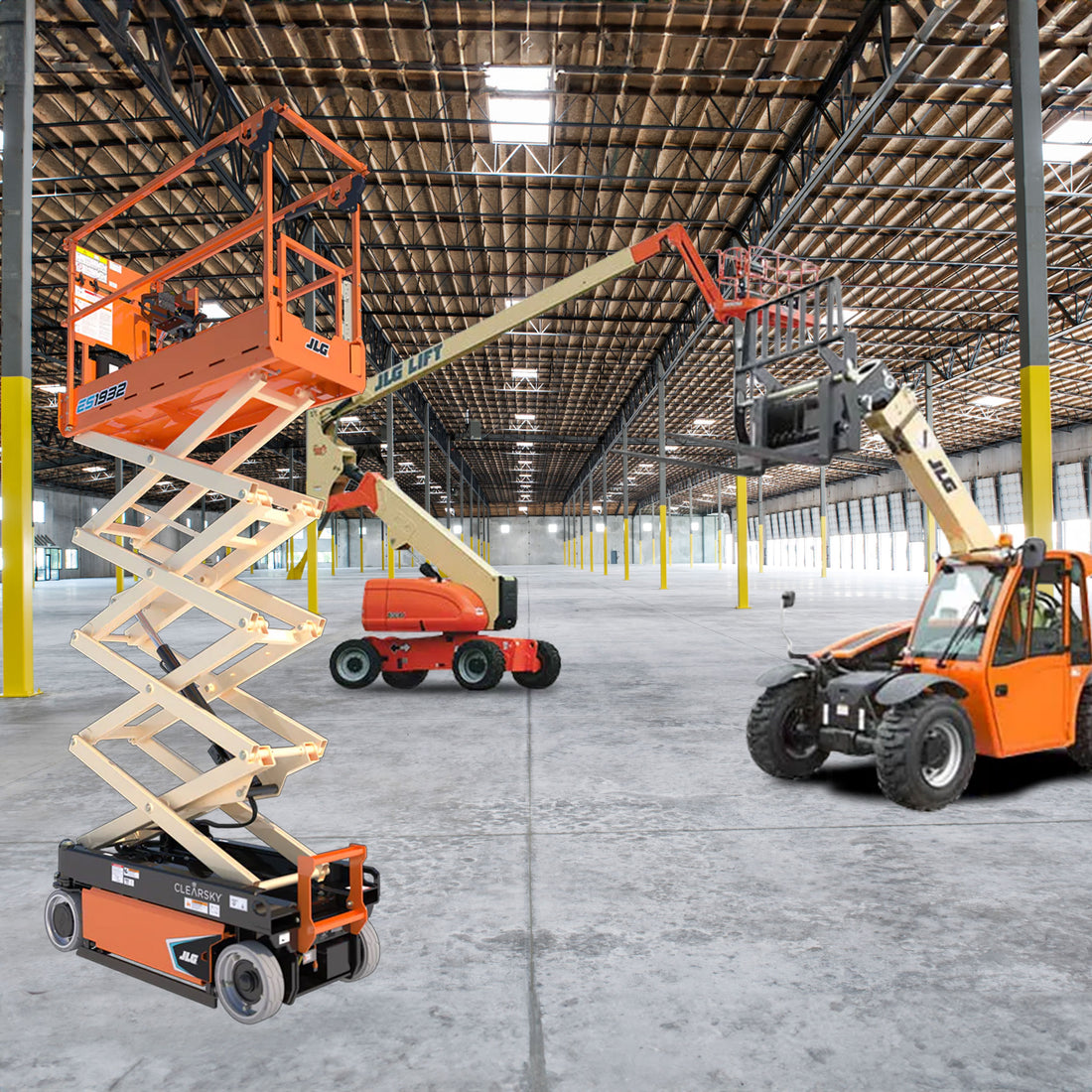 30' Electric Articulated Boom Lift – Skyworks LLC